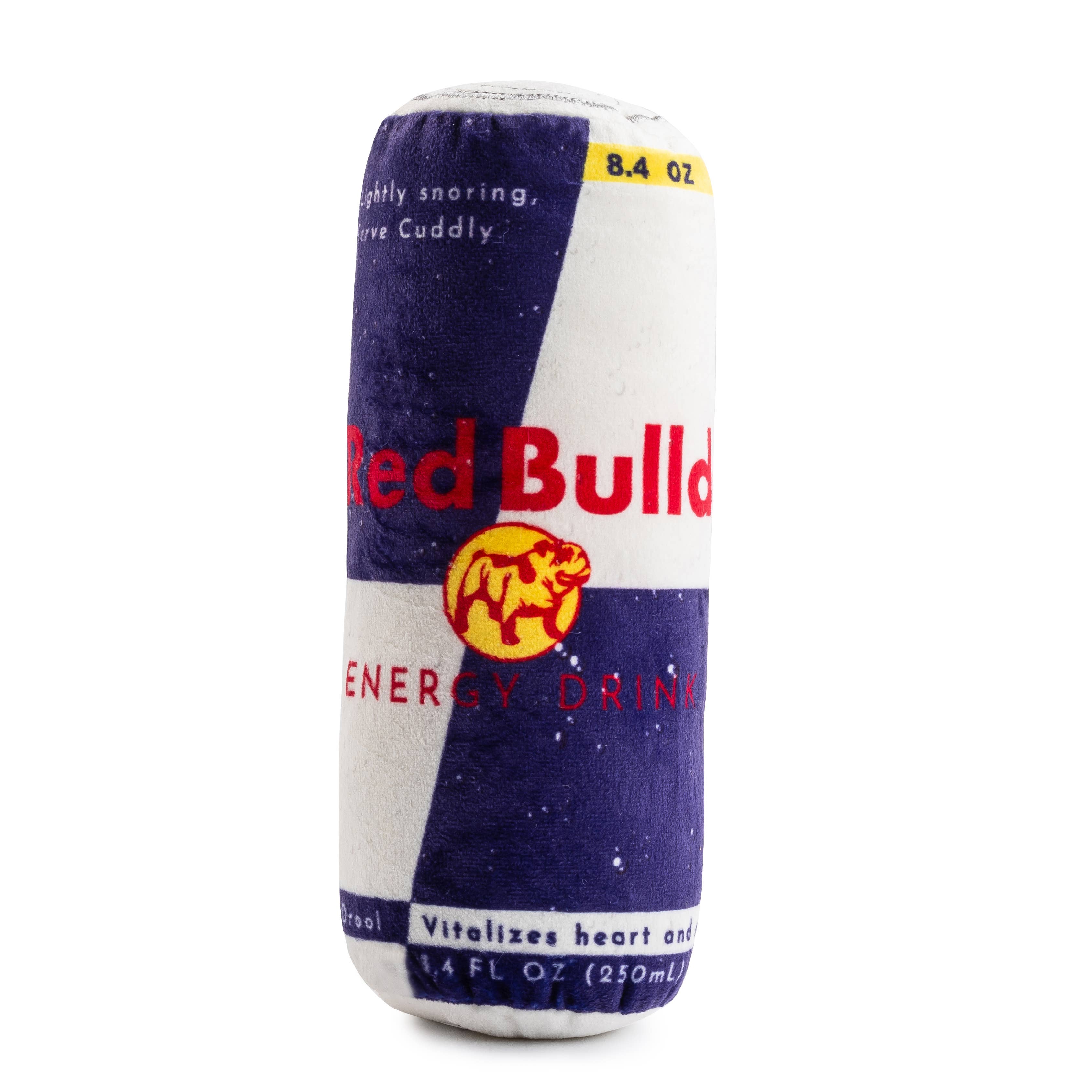 Red Bull Dog Energy Drink Dog Toy – The Maine Pooch